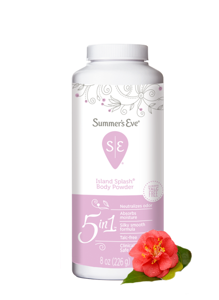 Summer's Eve Island Splash Scented Body Powder